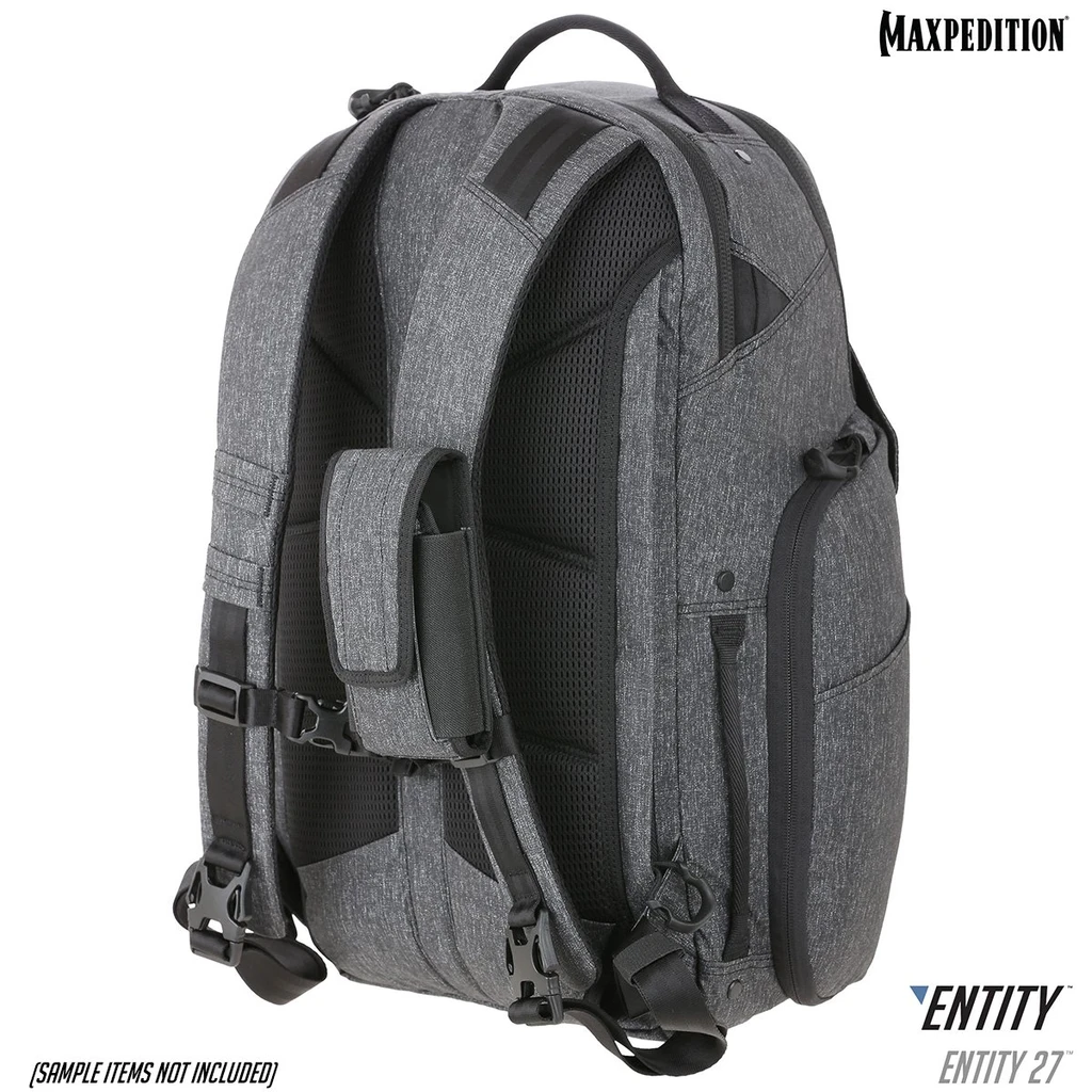 Maxpedition Entity 27 CCW-Enabled Laptop Backpack 27L Charcoal ...